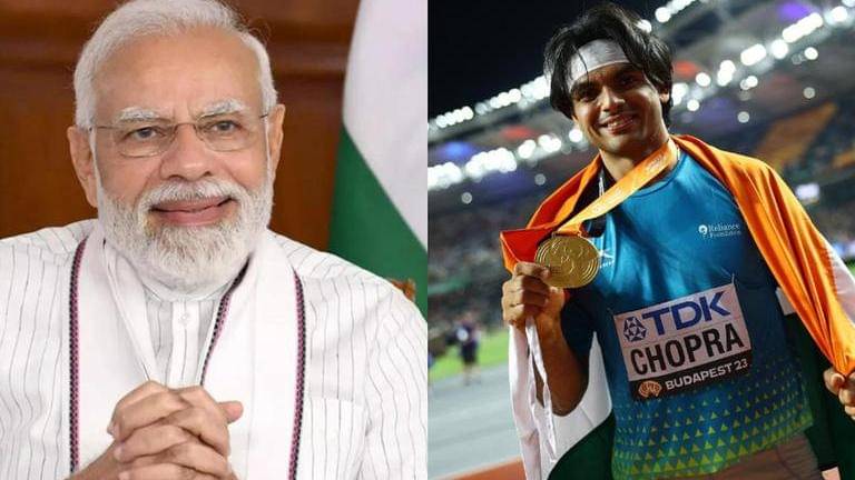 'A symbol of unparalleled excellence': PM Modi hails Neeraj Chopra on ...