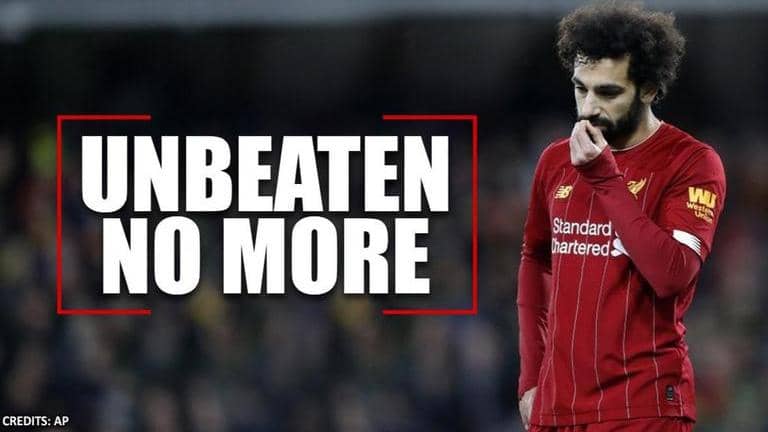 Twitter breaks after Liverpool's unbeaten run ends post losing to ...
