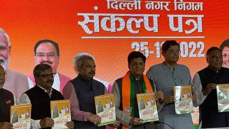 MCD Polls: As BJP releases manifesto in national capital, here are five ...