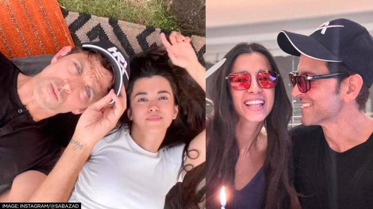 Saba Azad shares unseen photos from her birthday celebration with beau ...