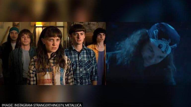 'Stranger Things 4': Metallica 'blown away' as scene featuring their ...