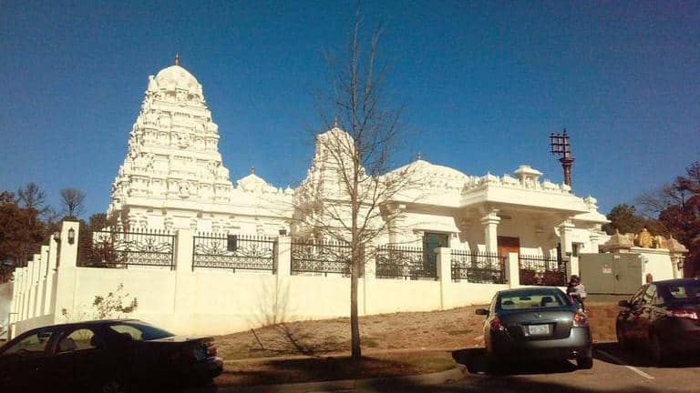 Gateway Tower of largest Hindu temple in North Carolina unveiled ...