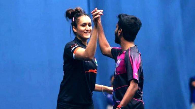 India's Sathiyan Gnanasekaran & Manika Batra win WTT mixed doubles title at Budapest | Republic ...
