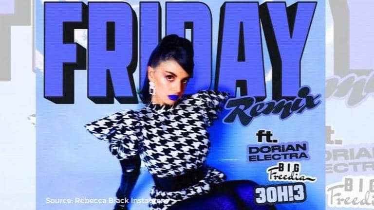 'Friday Remix' of Rebecca Black dropping on its 10 year anniversary ...