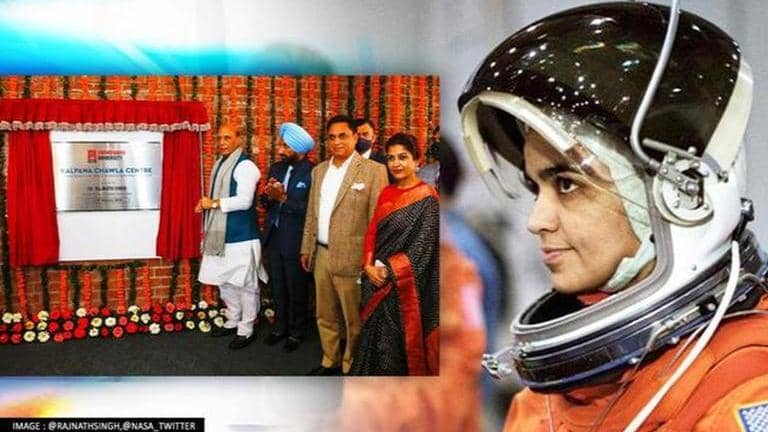 Rajnath Singh unveils Kalpana Chawla Research Centre; calls for more ...