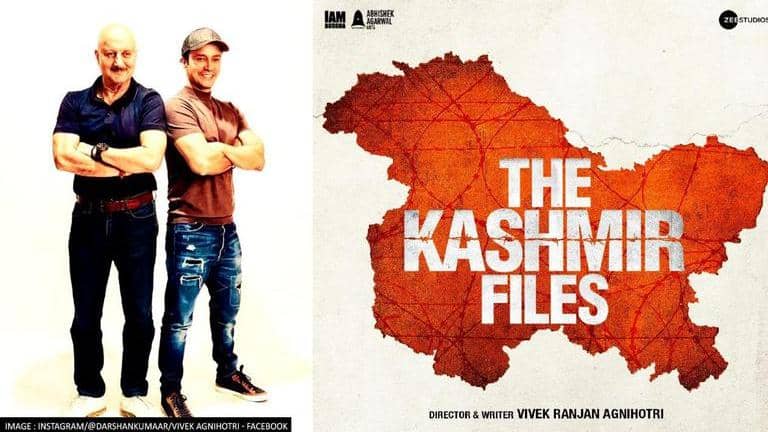 The Kashmir Files stars Anupam Kher, Darshan Kumar tease project ...